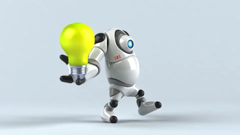 Big robot - 3D Animation | Stock Video | Pond5