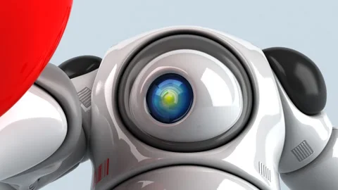 Big robot - 3D Animation | Stock Video | Pond5