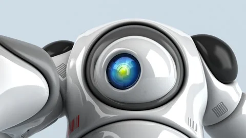 Big robot - 3D Animation | Stock Video | Pond5