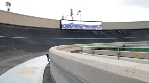 Big screen with a CGI artwork in the Lin... | Stock Video | Pond5