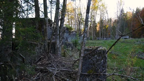Big Theater Hall - Remains of Hitlers Be... | Stock Video | Pond5