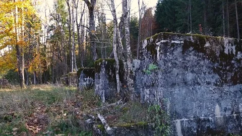 Big Theater Hall - Remains of Hitlers Be... | Stock Video | Pond5