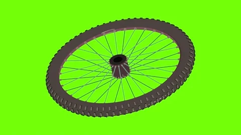 Bike wheel icon animation | Stock Video | Pond5