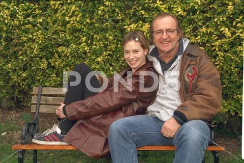 The Bill Actor Simon Rouse Pictured With His 18 Year Old Daughter Leah ...
