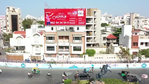 billboard hoarding advertisement concept... | Stock Video | Pond5