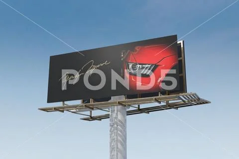 Billboard Mockup ~ PSD Photoshop Template #297847646 | Pond5