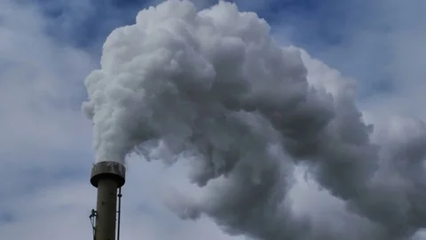 Steam Smoke Stack Stock Video Footage | Royalty Free Steam Smoke Stack ...