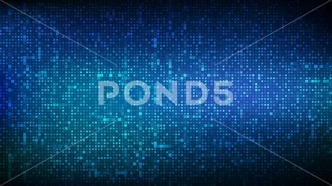 Binary code background. Digital binary data and streaming digital code backgr: Royalty Free ...