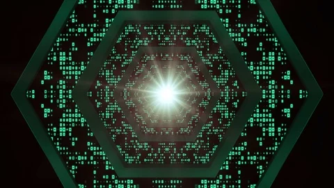 Binary Code Background Loop Animation | Stock Video | Pond5