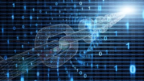 Data Binary Code Animation Stock Video Footage | Royalty Free Data ...