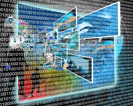 Binary System Illustrations ~ Binary System Vectors | Page 9
