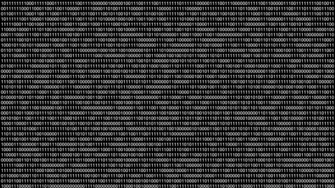 Binary code matrix background with digit... | Stock Video | Pond5