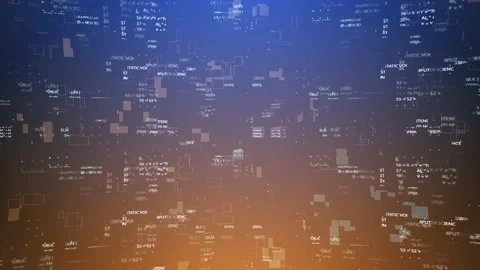 Binary code matrix background with numbe... | Stock Video | Pond5