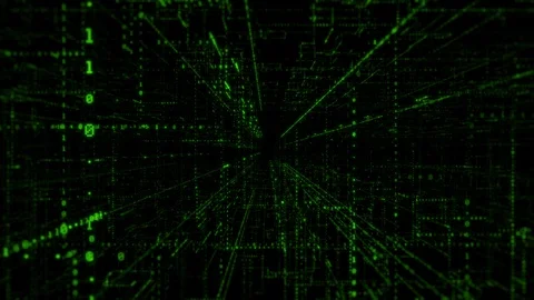 Binary code motion background. Grid, str... | Stock Video | Pond5