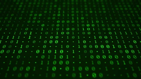 Binary code motion background. Moving nu... | Stock Video | Pond5