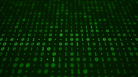 Binary code motion background. Moving nu... | Stock Video | Pond5