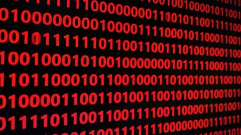 binary code program animation background... | Stock Video | Pond5