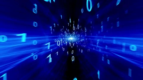 binary code, Technology background | Stock Video | Pond5