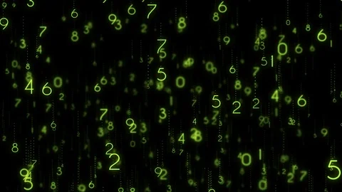 Binary Codes Background. Loop | Stock Video | Pond5