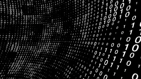 Binary Scrolls Stock Footage ~ Royalty Free Stock Videos | Pond5