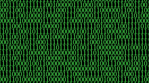 Binary numbers random numbers background... | Stock Video | Pond5