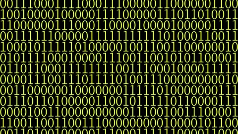 Binary numbers random numbers background... | Stock Video | Pond5