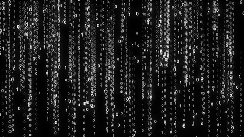 Binary rain. Abstract backdrop backgroun... | Stock Video | Pond5