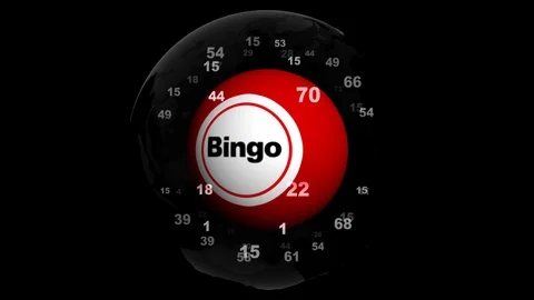 Bingo Ball Animation Background, Renderi... | Stock Video | Pond5