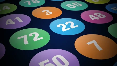 Bingo Background Stock Footage ~ Royalty Free Stock Videos | Pond5