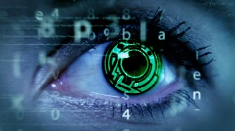 Bionic Eye | Stock Video | Pond5