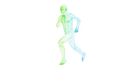 3D Wireframe Stock Footage ~ Royalty Free Stock Videos | Pond5