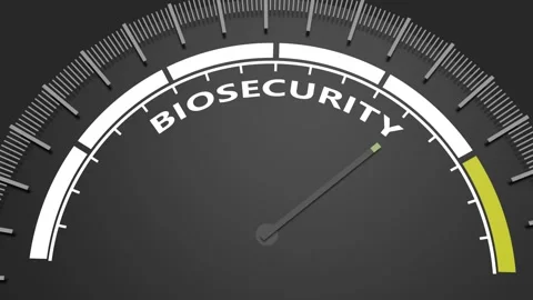 Biosecurity level on measure scale. Inst... | Stock Video | Pond5