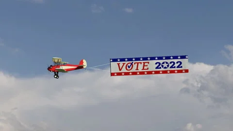 Biplane With Banner Stock Videos – Royalty-Free HD & 4K Videos