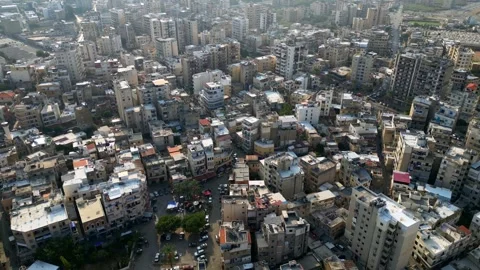 Slum Birds Eye View Stock Video Footage | Royalty Free Slum Birds Eye ...