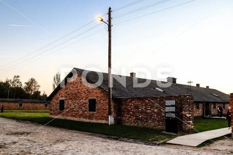 Photograph: Birkenau, the largest concentration camp complex in the ...