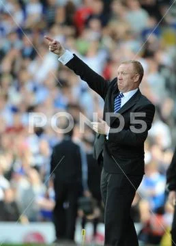 Birmingham Manager Alex Mcleish. Brian Mcbride And Erik Nevland Struck ...