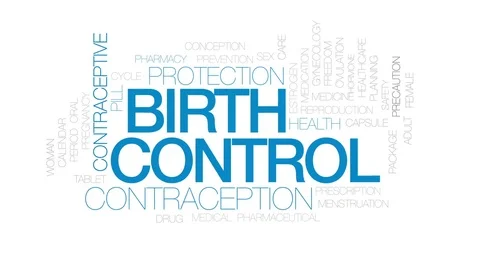 Birth control animated word cloud, text ... | Stock Video | Pond5