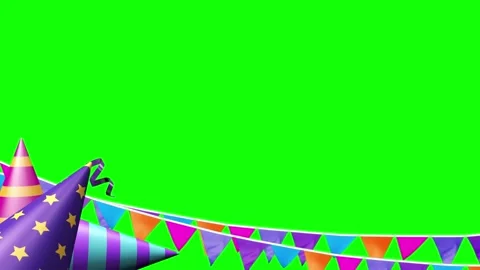 Birth day Celebration Green Screen Chrom... | Stock Video | Pond5