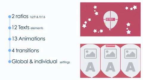 Birthday and Party Kit ~ After Effects Template #156545124