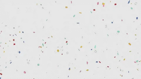 Birthday Confetti Loop Animation QuickTi... | Stock Video | Pond5