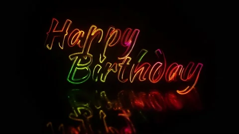 Happy Birthday Intro Stock Video Footage | Royalty Free Happy Birthday ...