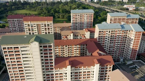 Bishan HDB Estate | Stock Video | Pond5