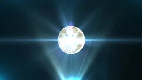 Bitcoin logo animation | Stock Video | Pond5