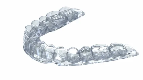 Bite Splint - bruxism protection. Medica... | Stock Video | Pond5