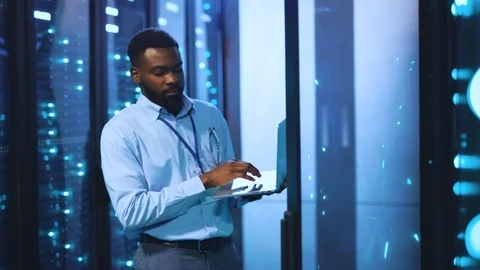 African Data Center Stock Footage ~ Royalty Free Stock Videos | Pond5