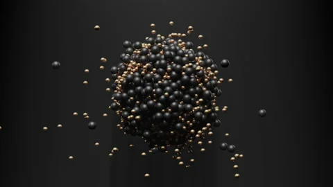 Black Hit Particles Stock Footage ~ Royalty Free Stock Videos | Pond5