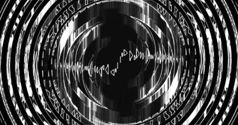 Black and white abstract vj loop backgro... | Stock Video | Pond5