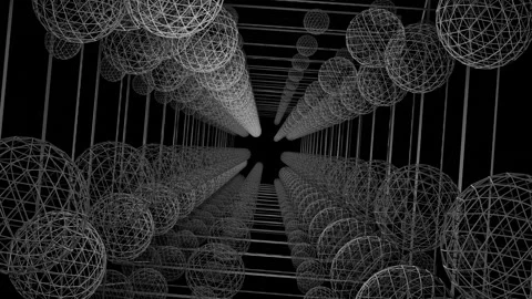 black and white animated loop background... | Stock Video | Pond5