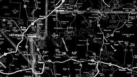 Black and White Animated Map Texture Loo... | Stock Video | Pond5