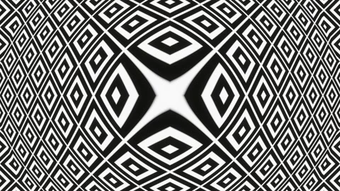 Black and white animated patterns. Curve... | Stock Video | Pond5